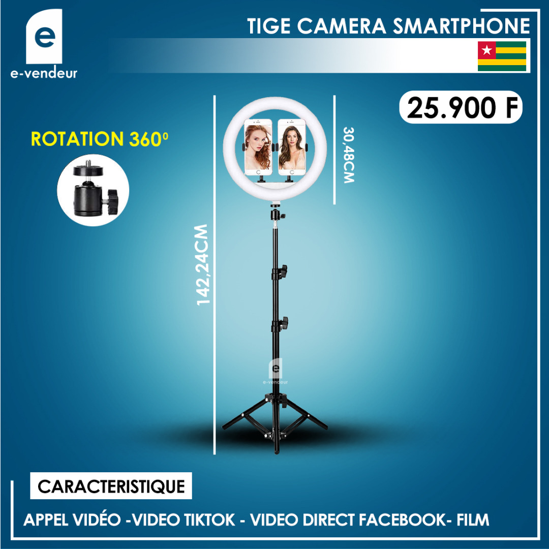 Tige Camera Smartphone – Assivito | E-commerce, vente et achat en ligne ...